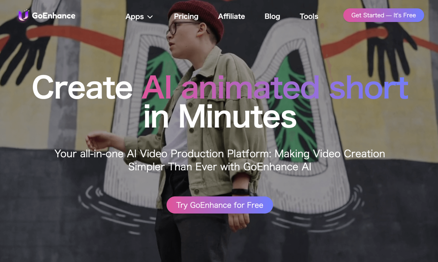 【GoEnhanceAIの使い方】実写動画をアニメ化したり、画像を高画質化できるAIツール