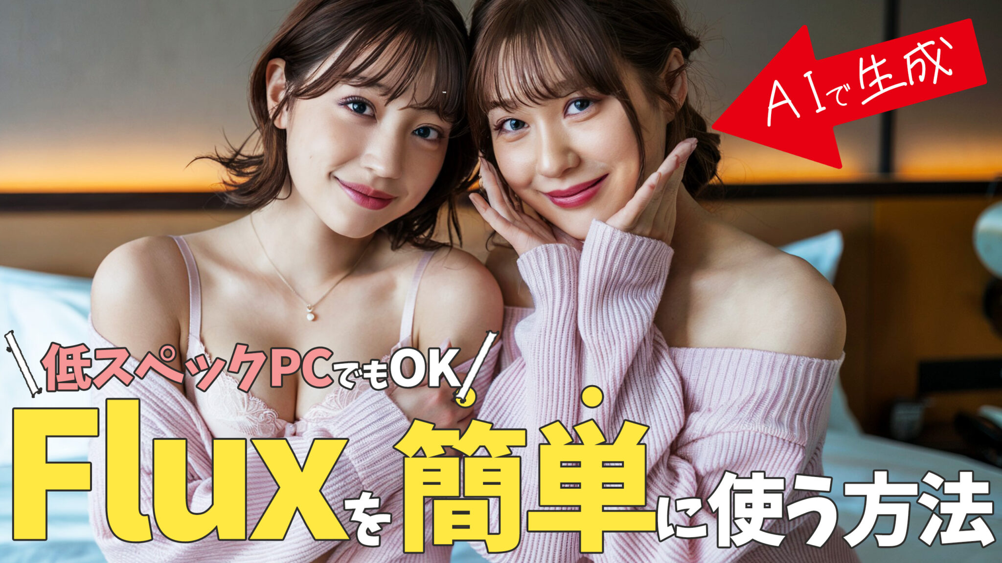 【Mimic PCの使い方】人物をリアルに作れるAI『Flux.1』を簡単に使う方法