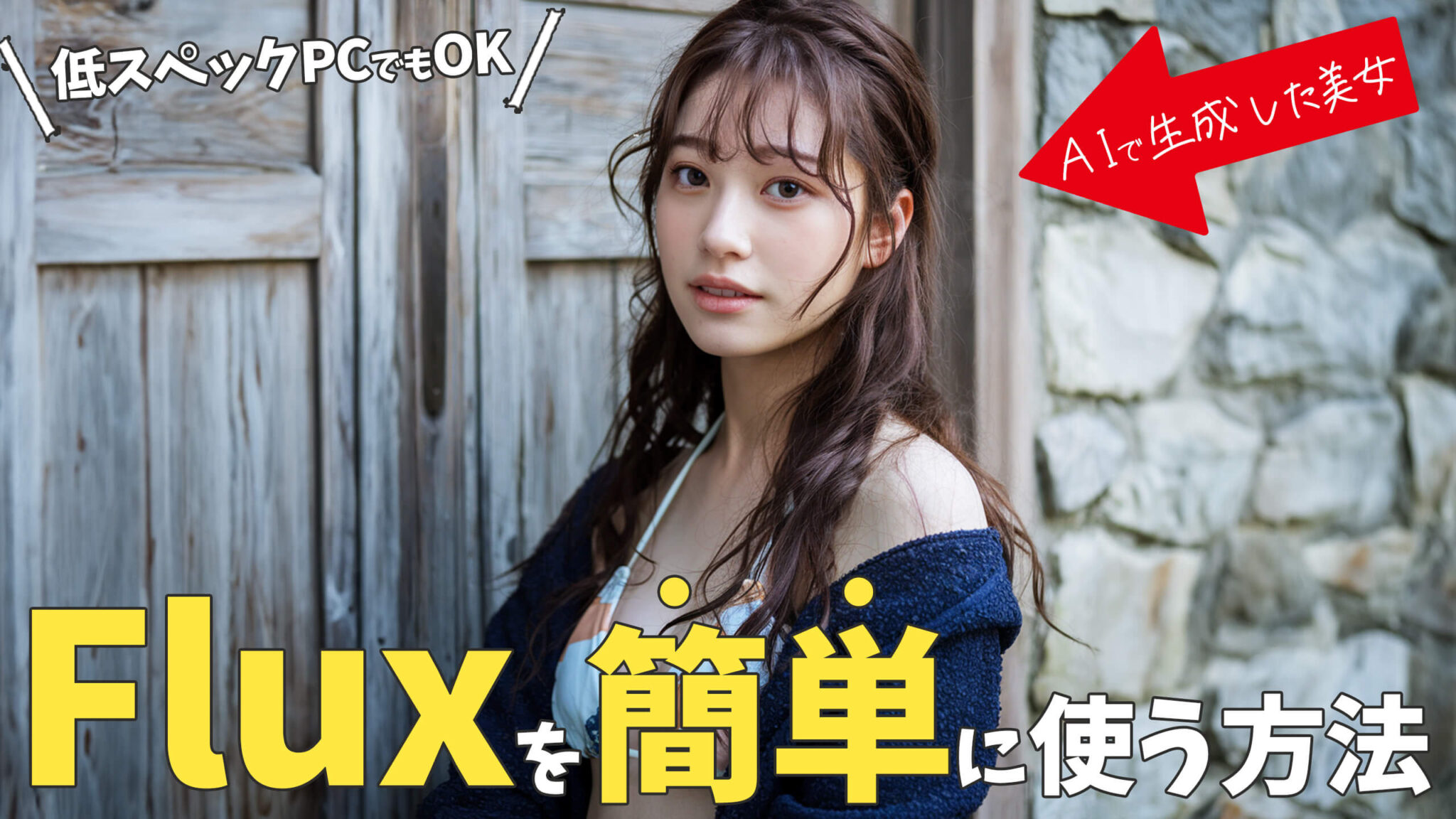 【Fluxの使い方】Fluxを"簡単"に"低スペックPCで"使う方法や、aiツールをご紹介